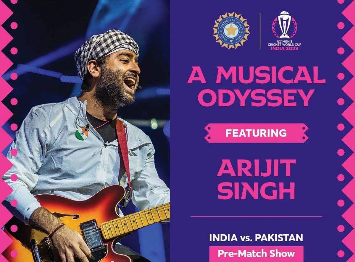 Arijit Singh to perform before India-Pakistan World Cup clash at Modi ...