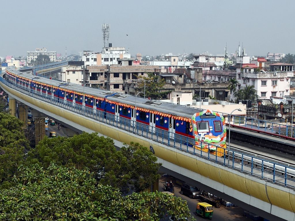 Kolkata Metro, India's oldest tube rail, creates history by running ...